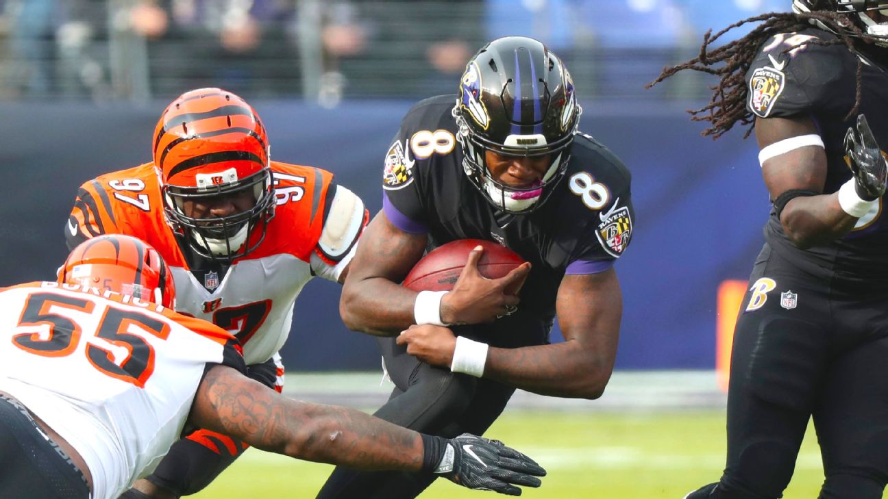 Ravens to start Lamar Jackson at QB vs. Raiders, John Harbaugh says ...