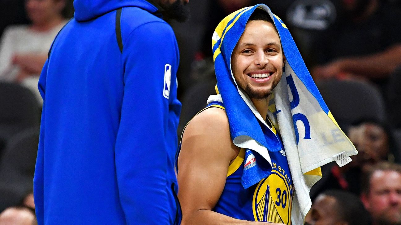 Steph Curry, good as new, staggers Hawks with big first-quarter blow ...