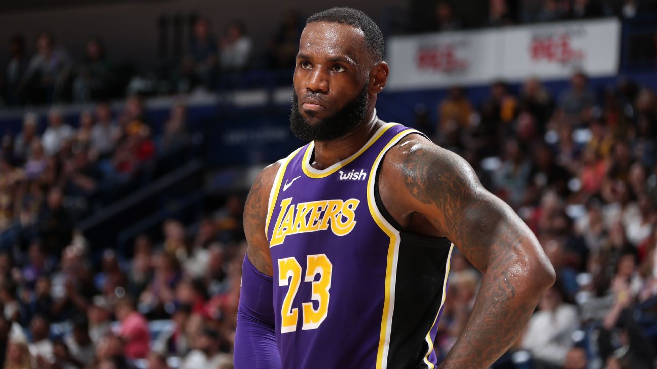 LeBron James questions Lakers' experience, 'sense of urgency' - ABC7 ...