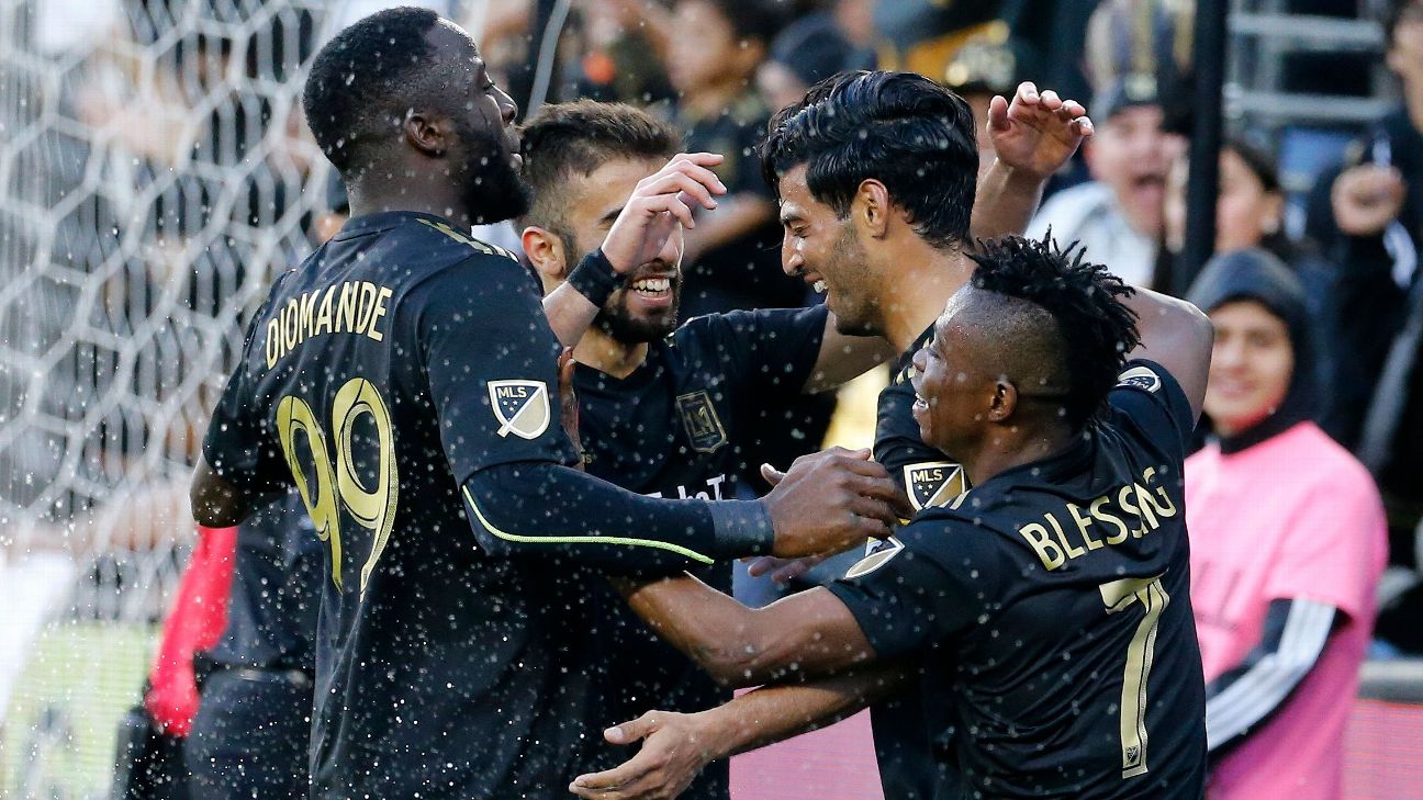 Vela's second goal gives LAFC 2-2 draw at NYCFC - ABC7 New York