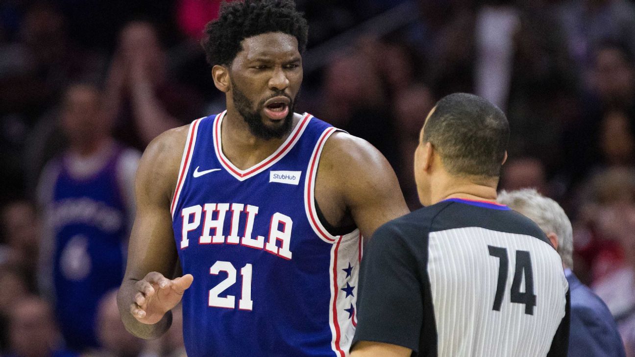 Smart ejected after 'cheap shot' shove of Embiid - 6abc Philadelphia