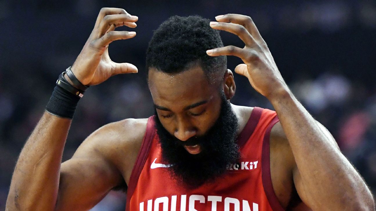 While Harden's goals evolve, his results remain frustratingly stagnant ...