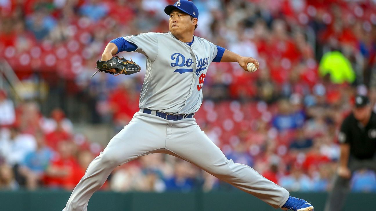 Dodgers pitcher Ryu (groin) likely going on IL - ABC7 Los Angeles