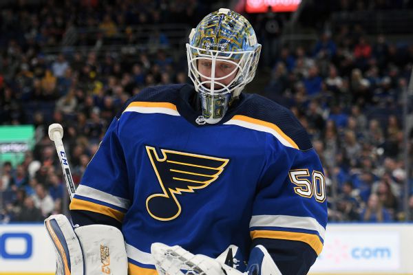 Jordan Binnington Stats, News, Videos, Highlights, Pictures, Bio - St ...