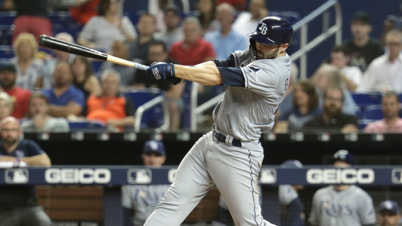 Rays trade C Bemboom to Angels for cash - ABC7 Los Angeles