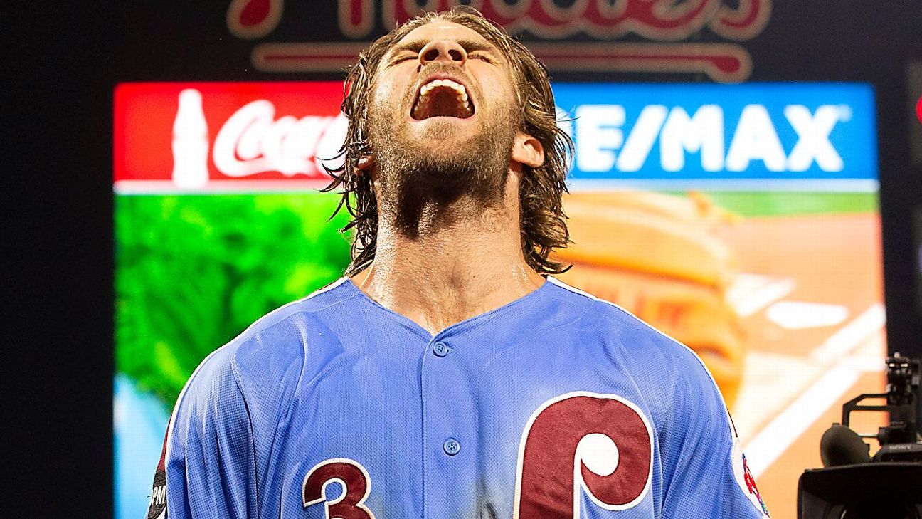 Harper day-to-day, but pinch-hits in Phillies' win - 6abc Philadelphia