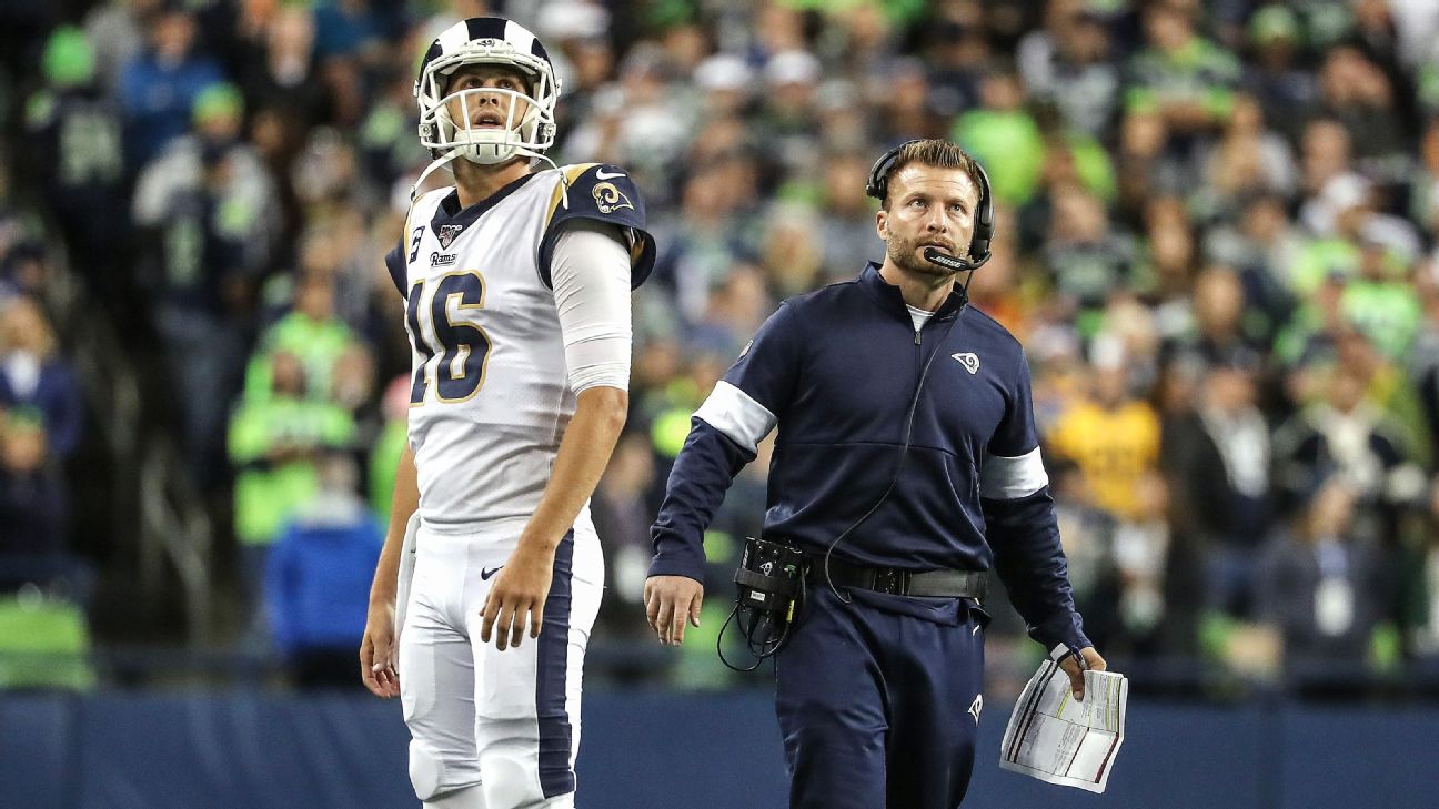 NFL contenders gone wrong: Barnwell ranks the six top playoff fallers ...