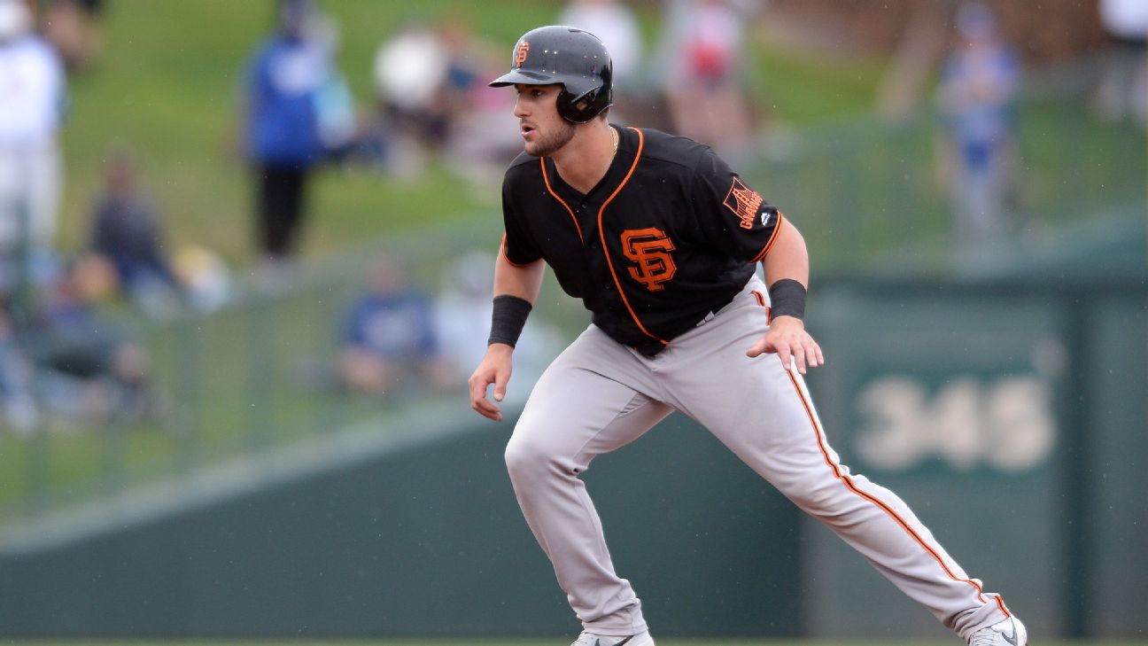 Giants catching prospect Joey Bart fractures thumb in fall ball - ABC7 ...