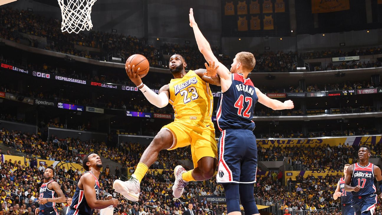 Lakers extend win streak to 10, match franchise best at 17-2 - ABC7 Los ...