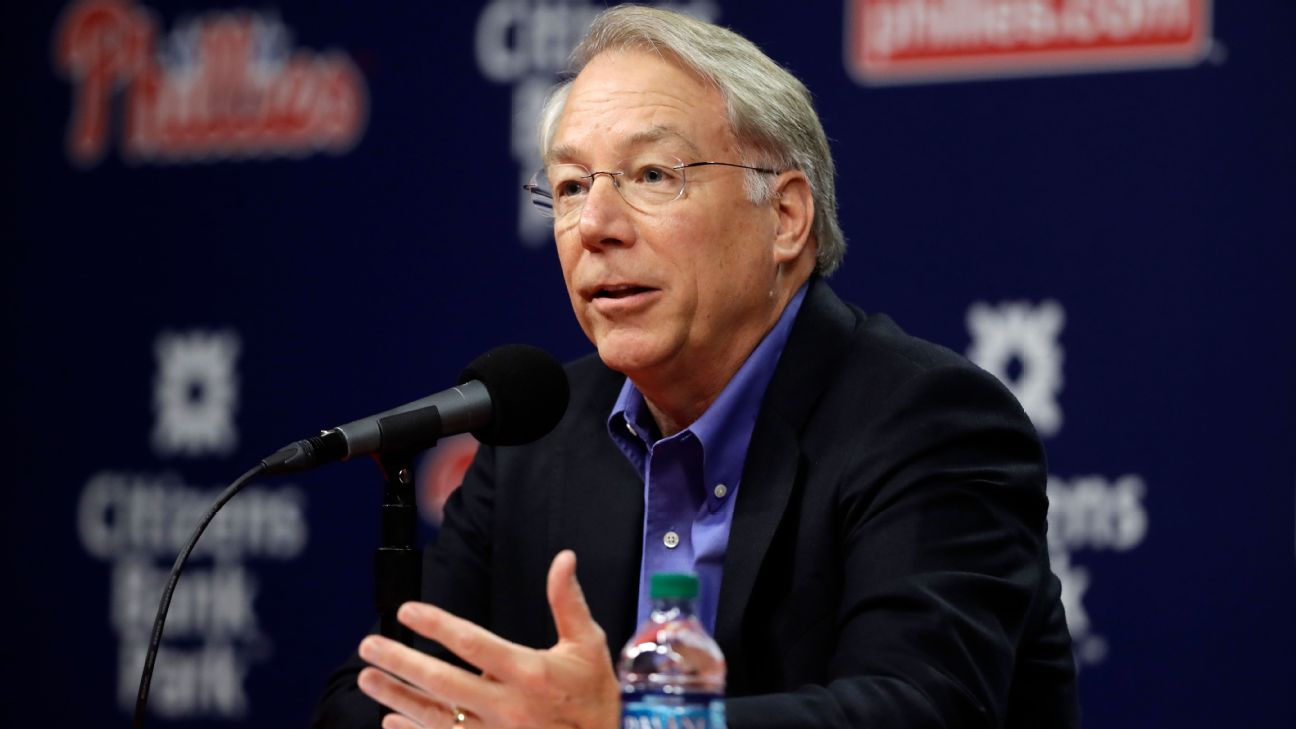 Andy MacPhail says Phillies expect to pay luxury tax this season - 6abc ...