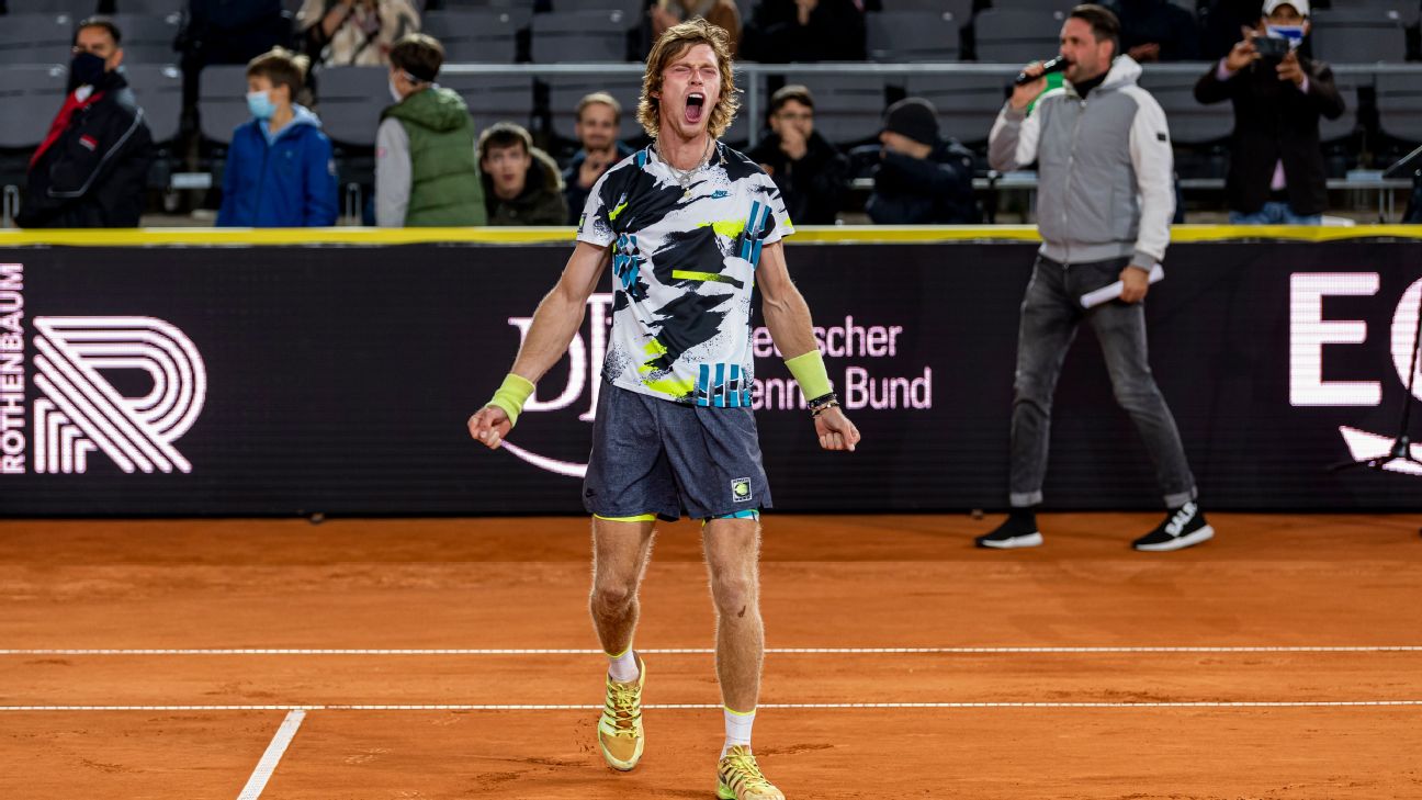 Rublev stuns Tsitsipas to lift Hamburg title ESPN