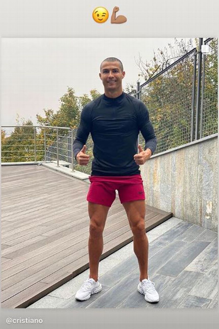 Cristiano Ronaldo Adds Shaved Head To Topknot Braids And Highlights In