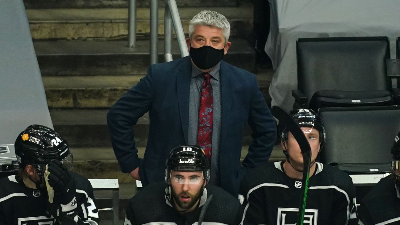 Los Angeles Kings coach Todd McLellan enters COVID-19 protocols - ABC7 ...