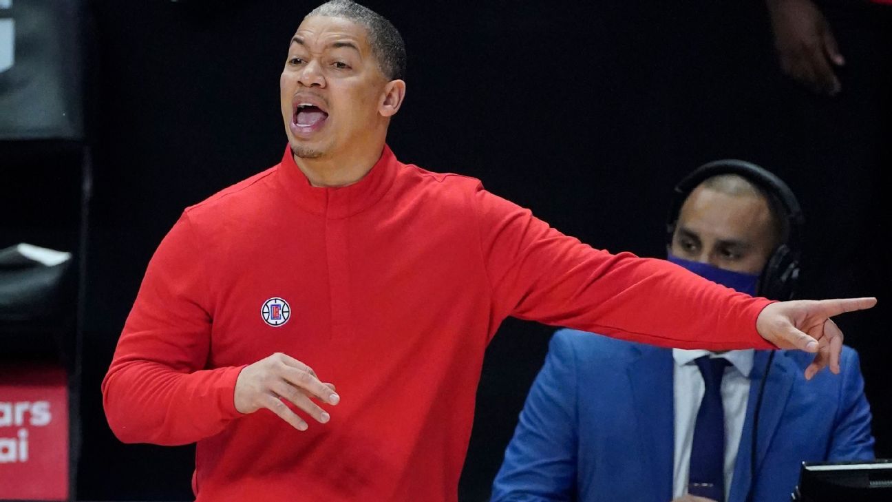 LA Clippers' Tyronn Lue becomes 10th NBA coach to enter COVID-19 ...