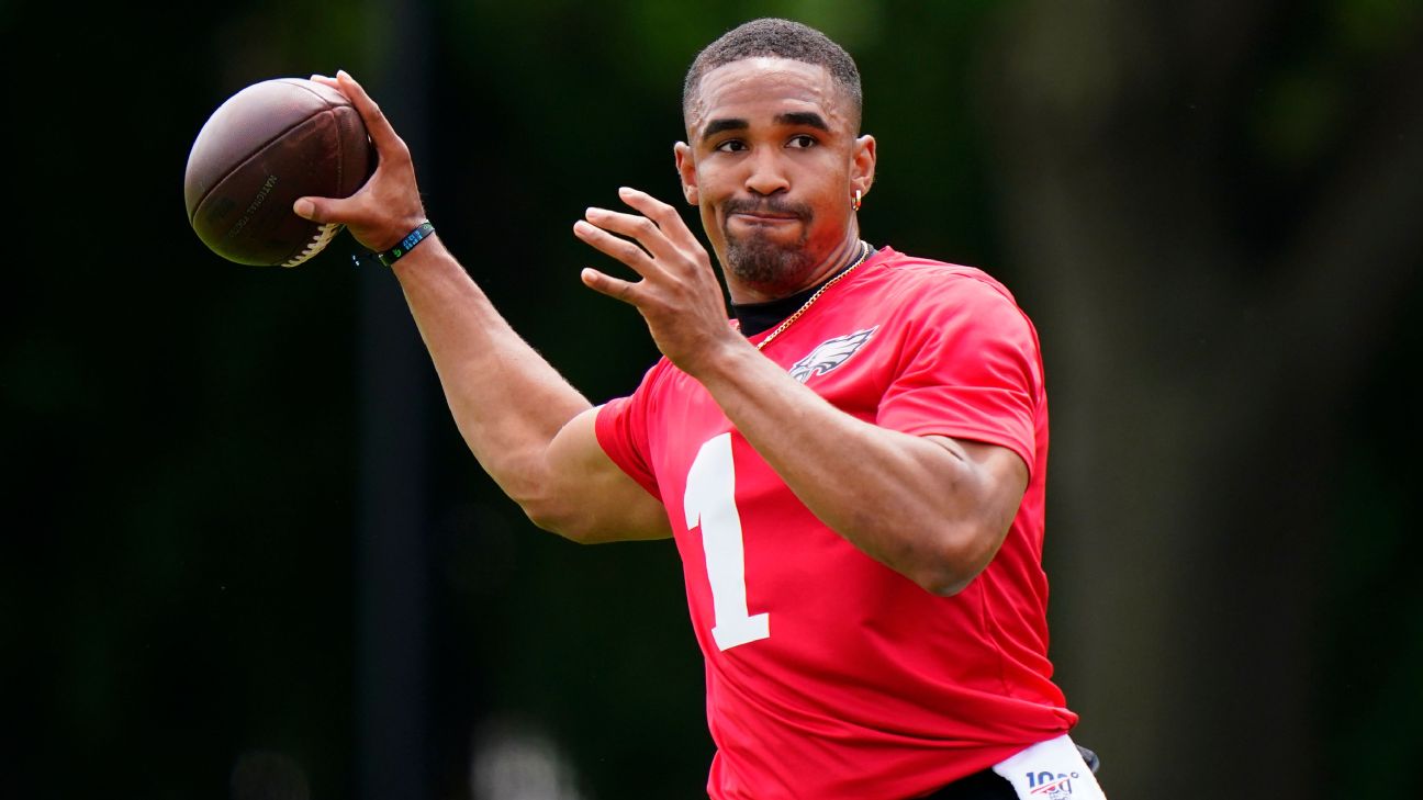Competition over: Philadelphia Eagles name Jalen Hurts starter - 6abc ...
