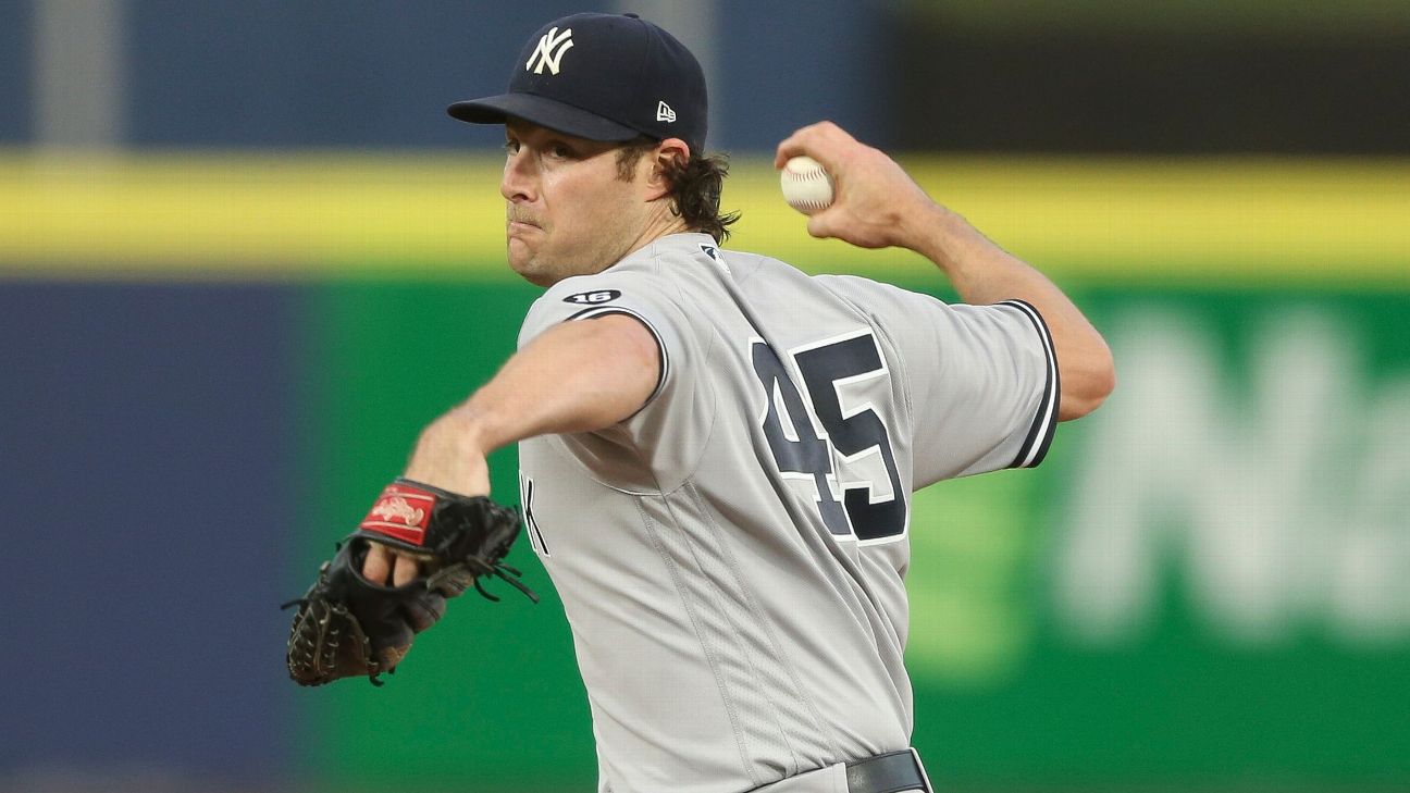 New York Yankees' Gerrit Cole struggles with grip, tells MLB 'just talk ...