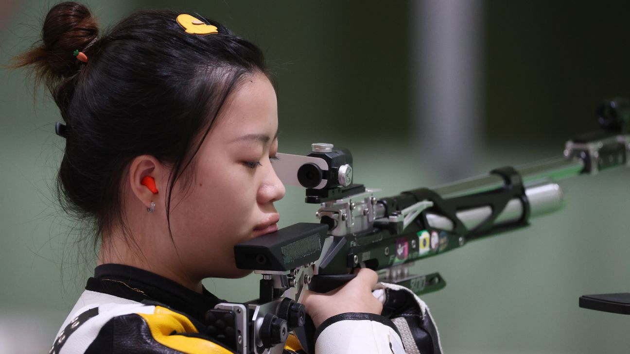 China's Yang Qian wins 1st gold of Tokyo Olympics in women's China's Yang Qian wins 1st gold of Tokyo Olympics in women's