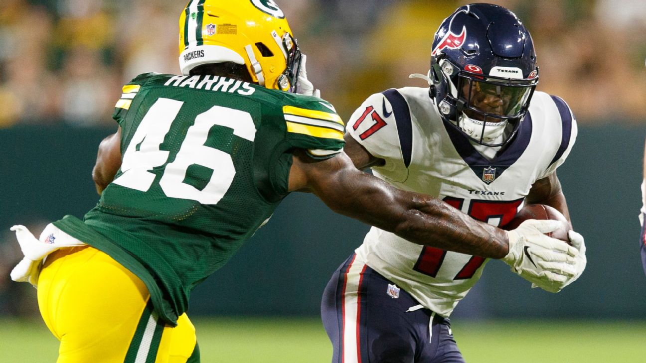 Houston Texans WR Anthony Miller to have MRI after suffering 'slight ...