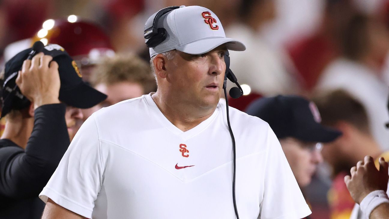 Georgia Southern names former USC coach Clay Helton as new head coach ...