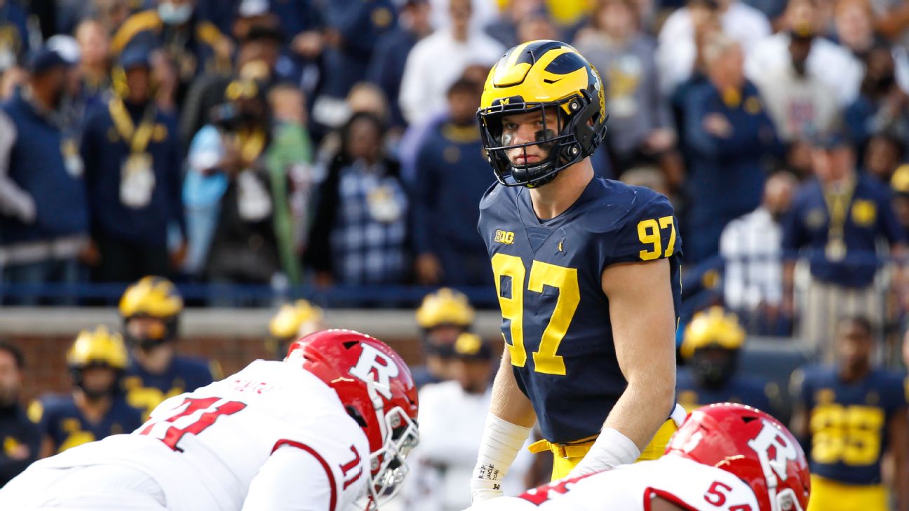 College football's 2021 midseason All-America team - ABC7 Los Angeles