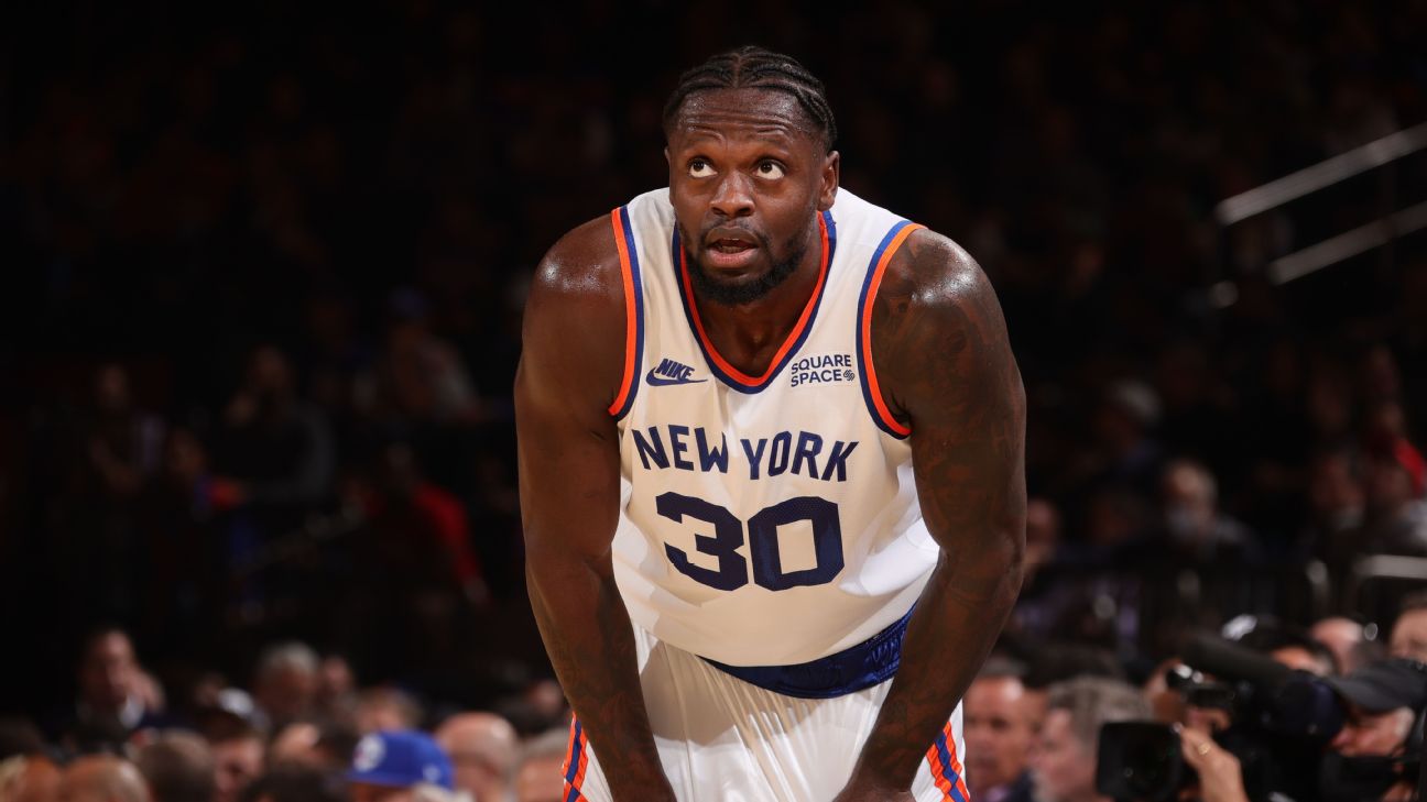 New York Knicks' Julius Randle enters NBA's health and safety protocols ...