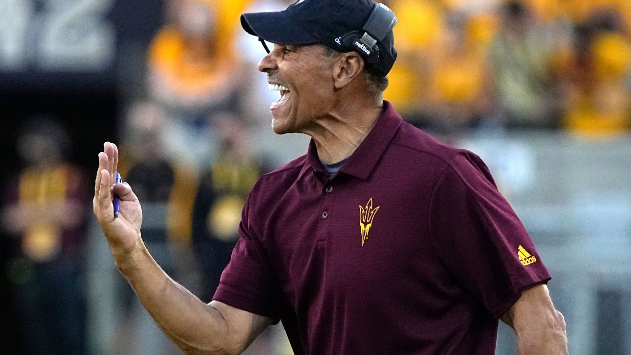 Scairdeanna Herman Edwards Herm Edwards OUT At Arizona State Coming
