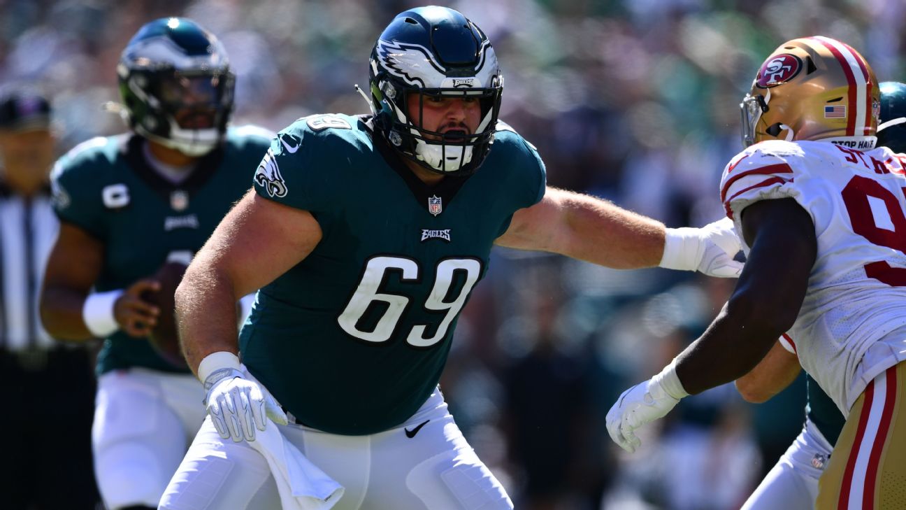 Eagles Landon Dickerson Having Thumb Surgery Source Confirms 6abc Philadelphia
