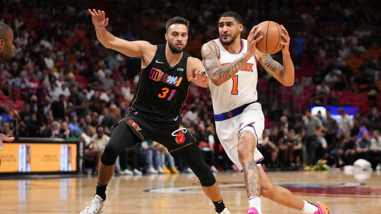 Knicks say forward Obi Toppin to miss 2-3 weeks - ABC7 New York