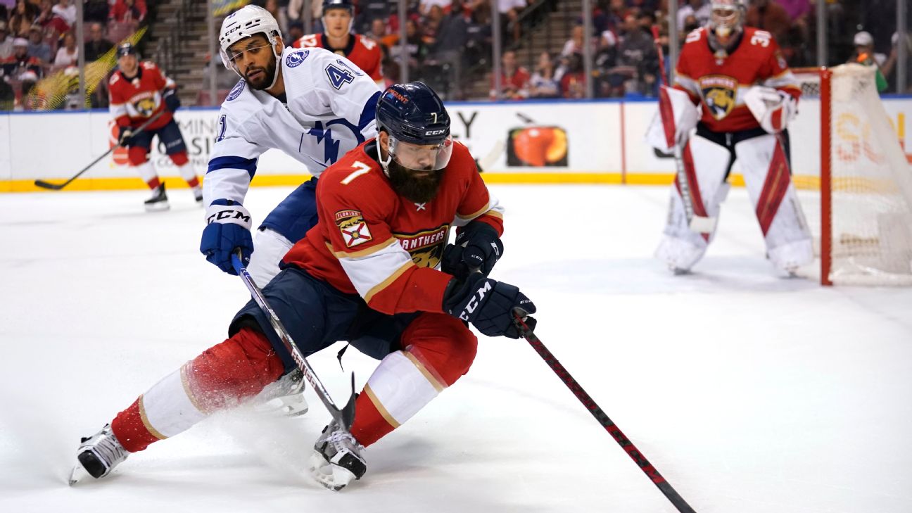 NHL playoff watch standings update: Battle of Florida highlights Sunday ...