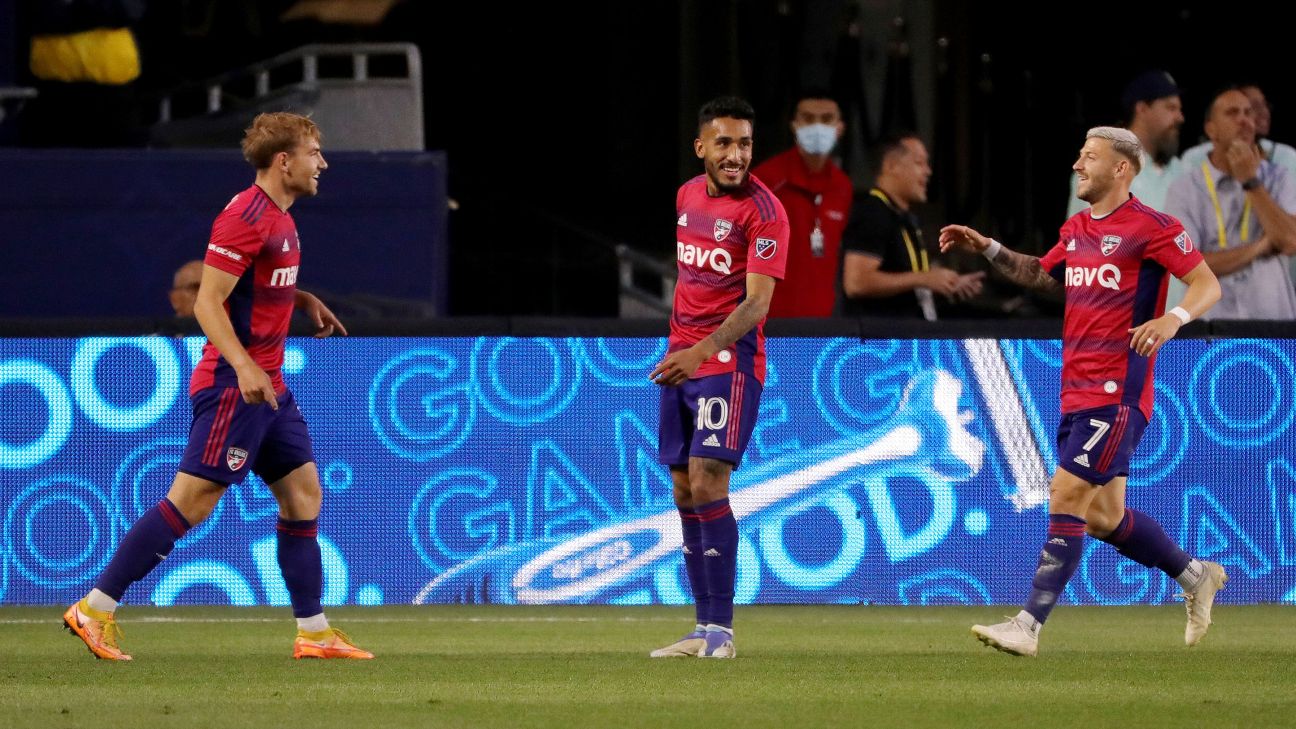 FC Dallas jump on Galaxy early, extend unbeaten streak to 9 - ABC7 Los ...