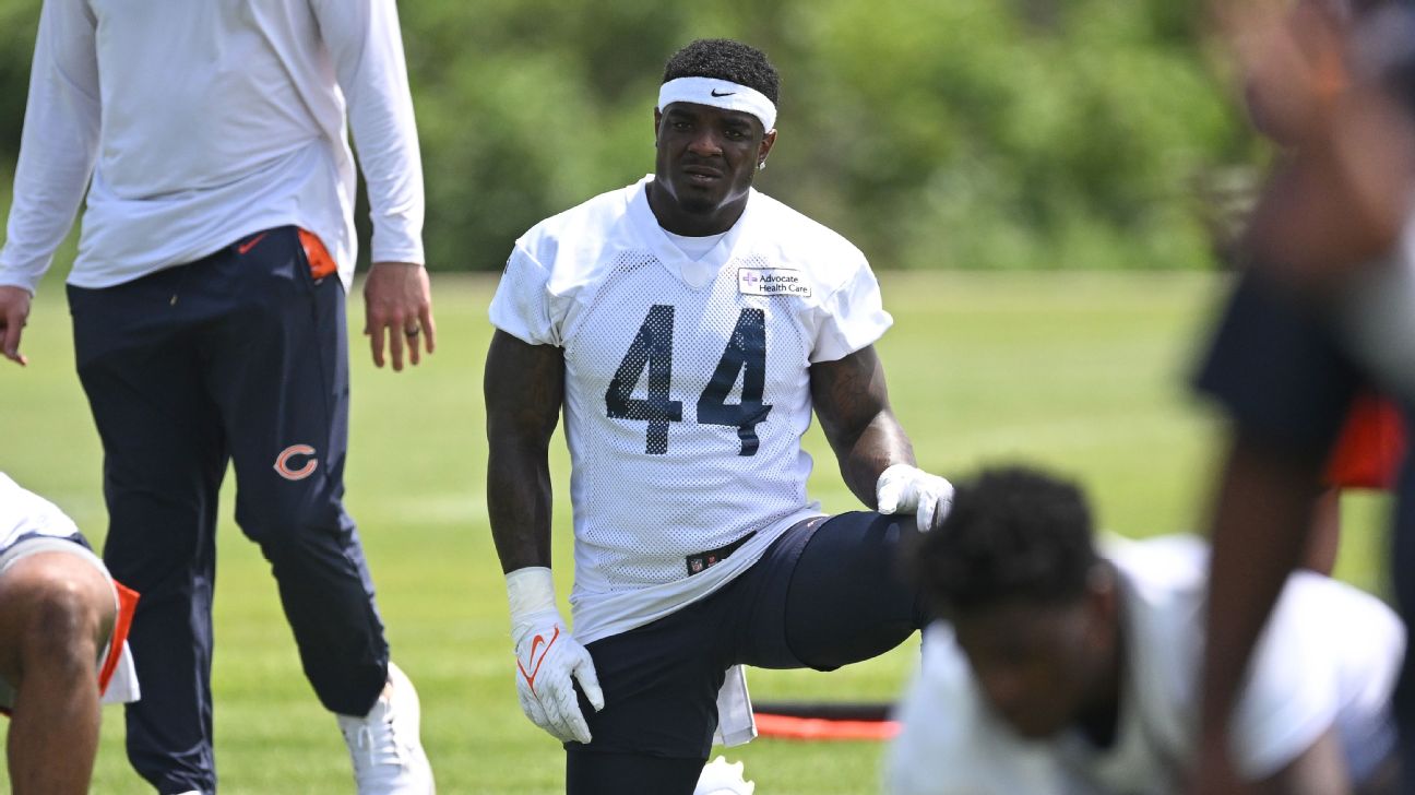 Chicago Bears LB Matt Adams charged with misdemeanor firearm possession ...