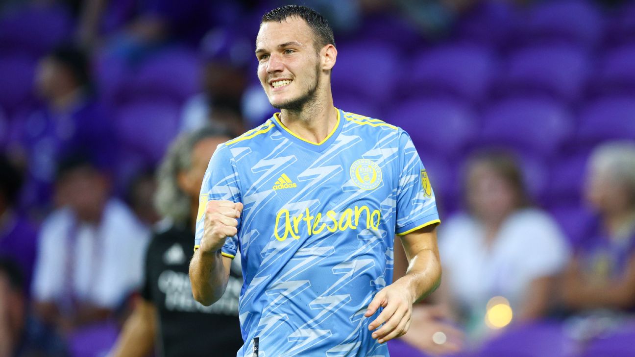 Daniel Gazdag's 10th goal propels Union past Orlando City - 6abc ...