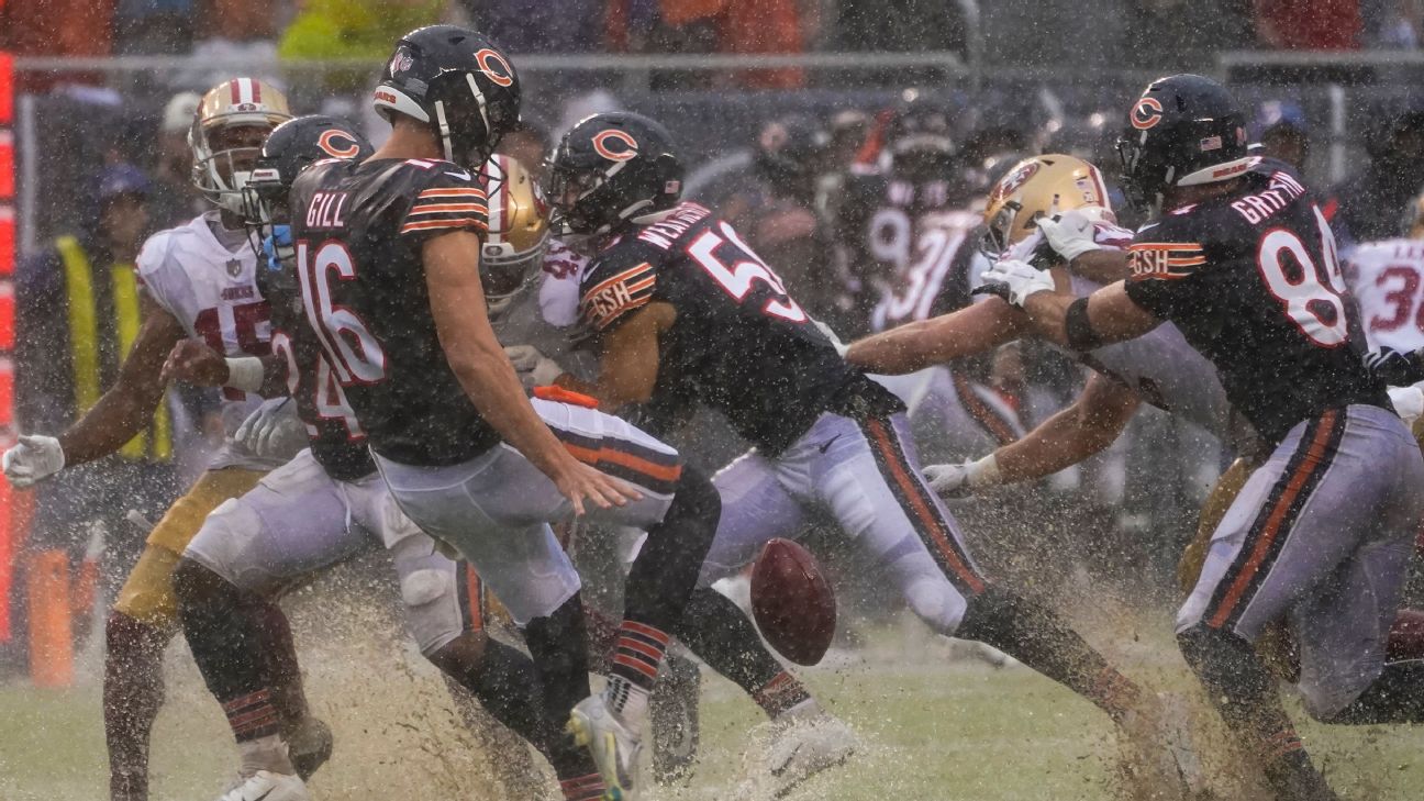 Here's why a towel cost the Chicago Bears a field goal attempt - ABC7 ...