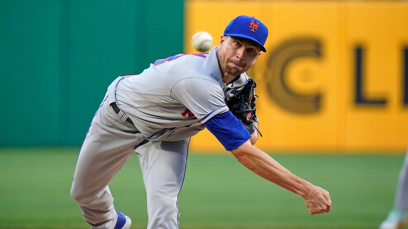 New York Mets ace Jacob deGrom leaves game with blister on middle ...