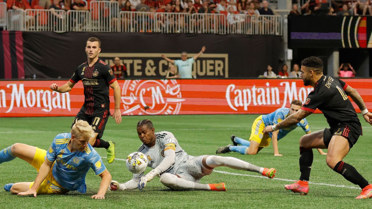 Andre Blake helps Union tie Atlanta United - 6abc Philadelphia