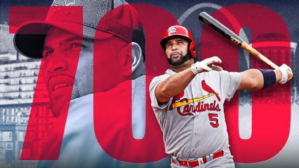 Albert Pujols joins 700-HR club: The best stories from those who played ...
