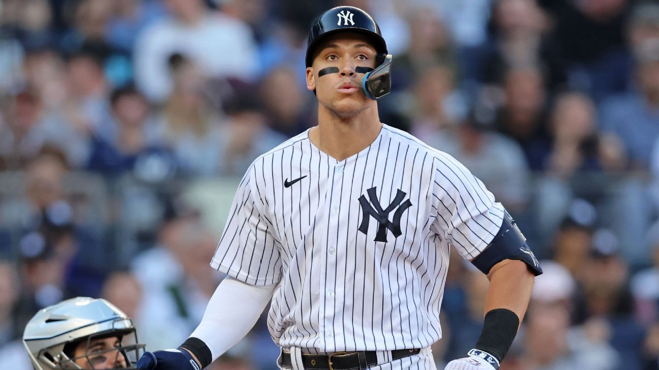 Yankees drop struggling Aaron Judge to No. 2 in lineup - ABC7 New York