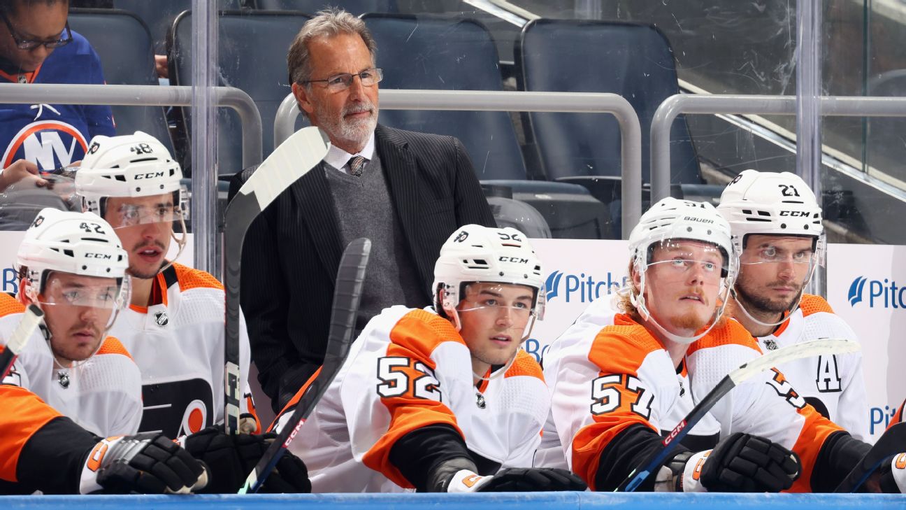 John Tortorella at helm of hard reset for Philadelphia Flyers - 6abc ...