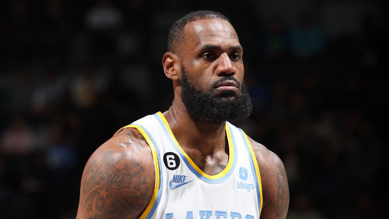 Lakers' LeBron James sits out vs. Jazz with foot soreness - ABC7 Los ... Lakers' LeBron James sits out vs. Jazz with foot soreness - ABC7 Los ...