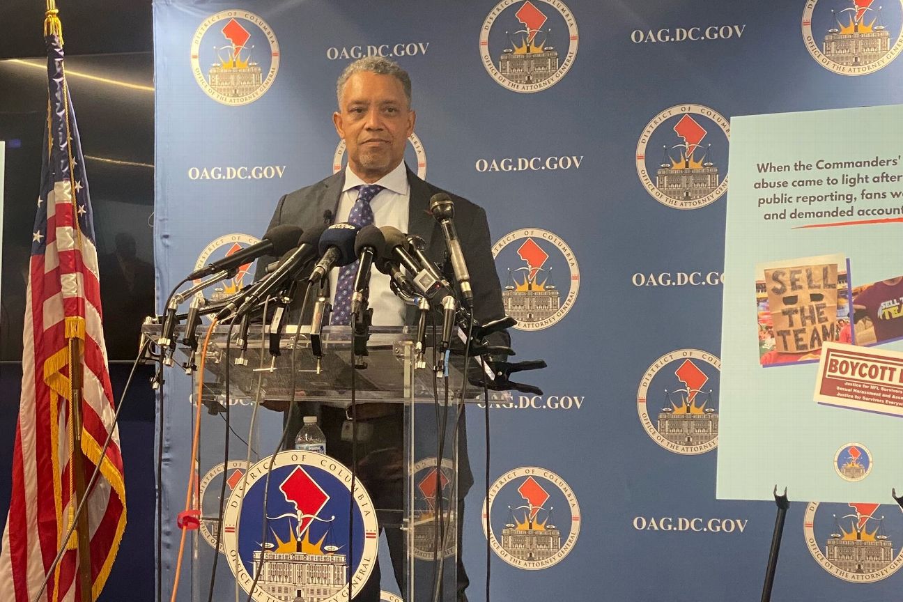 D.C. AG files suit vs. Snyder, team, Goodell, NFL | The Game Nashville