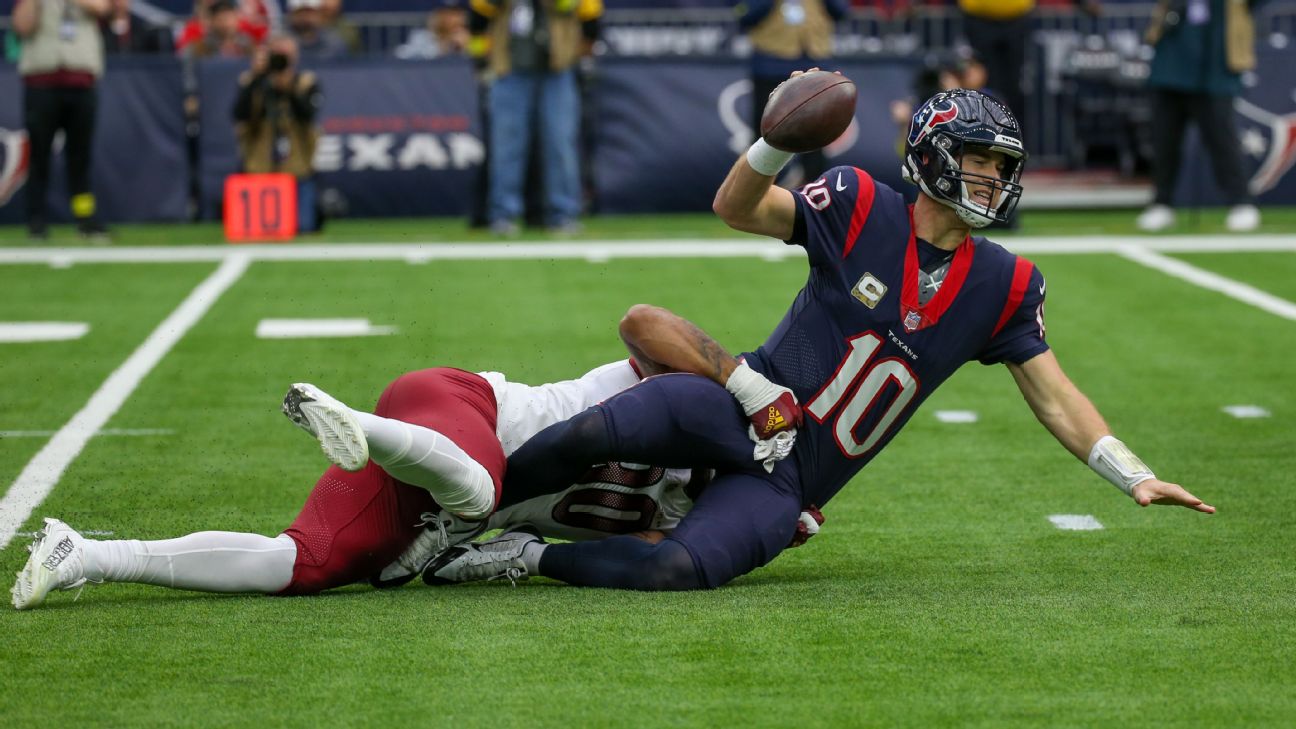 Houston Texans benching Kyle Allen, back to Davis Mills - ABC13 Houston