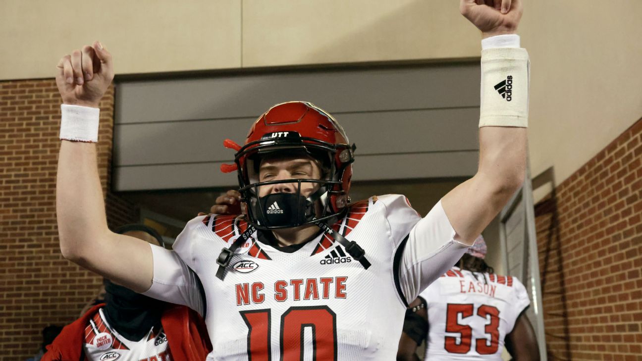 Ben Finley leads NC State past No. 17 UNC in first career start - ABC11 ...