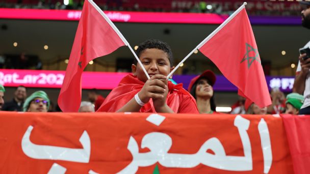 Morocco fans take over historic 2022 World Cup semifinal vs. France ...