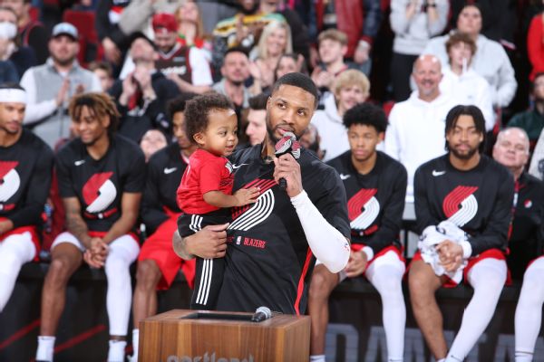 Blazers honor Dame as franchise’s leading scorer | The Game Nashville
