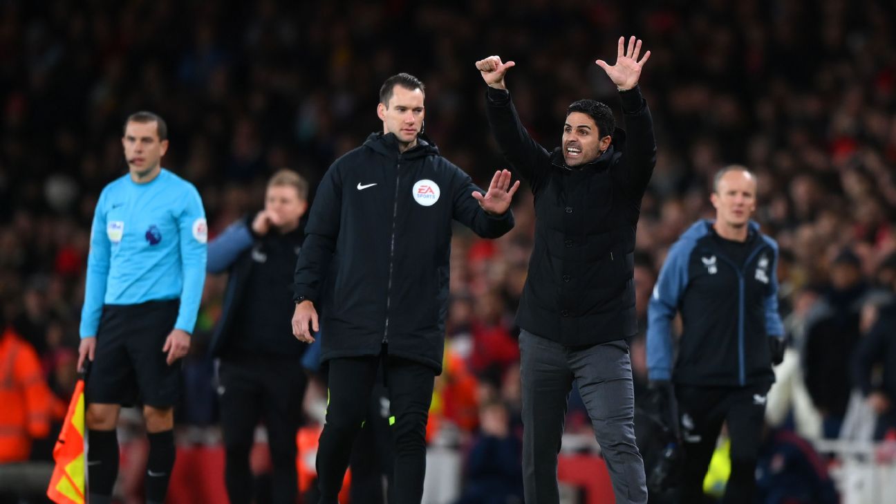 Arteta rejects criticism over touchline behaviour | The Game Nashville