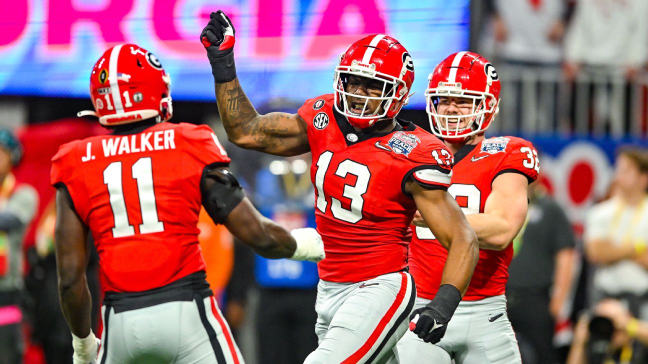 Georgia becomes latest team to win consecutive college football ...