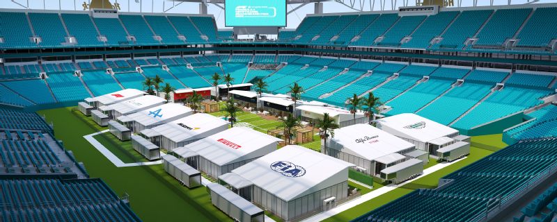 Miami’s F1 paddock to move onto Dolphins’ football field | The Game ...