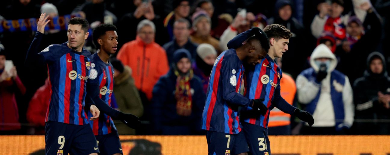 Barcelona’s new ‘Gala XI’ emerges as Dembele and Co. reach Copa del Rey ...