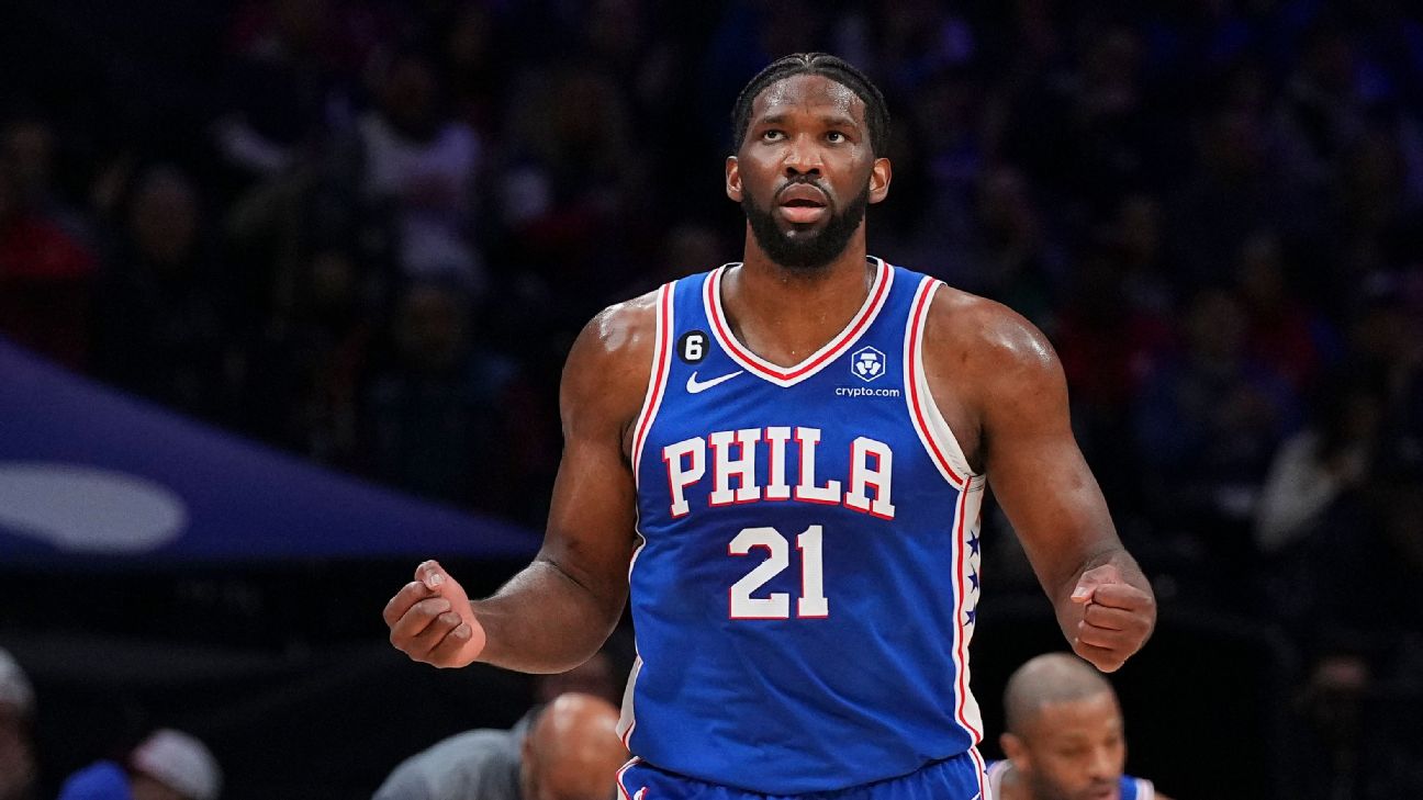 Sixers' Joel Embiid (left foot) misses win against the Heat - 6abc ...