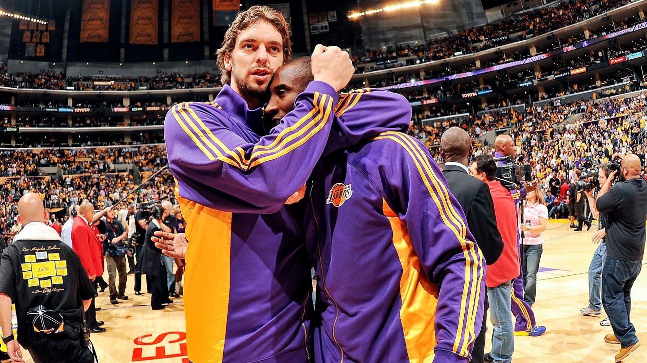 The role Kobe Bryant and the Lakers played in Pau Gasol's ...